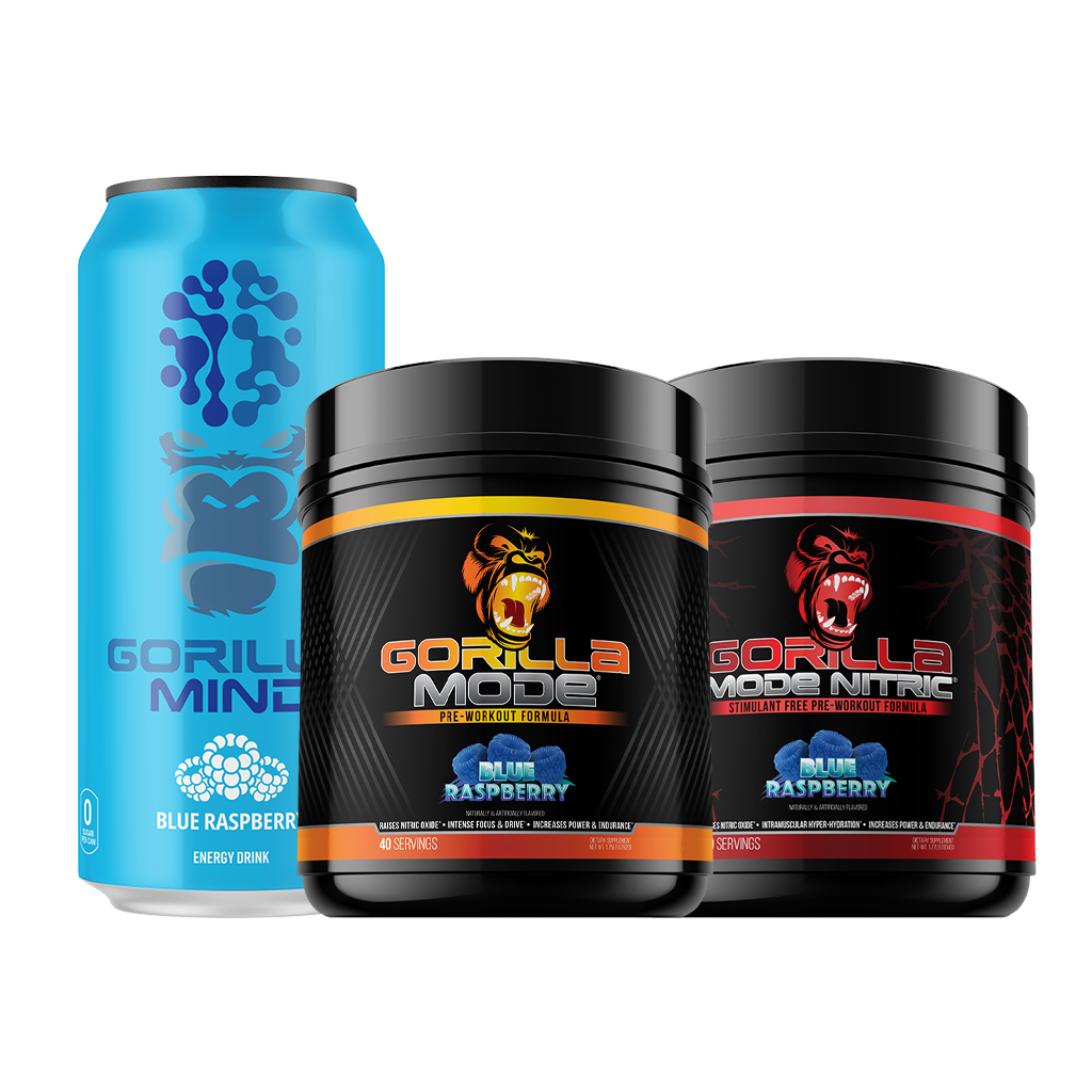 Blue Razz Bundle | Gorilla Mind