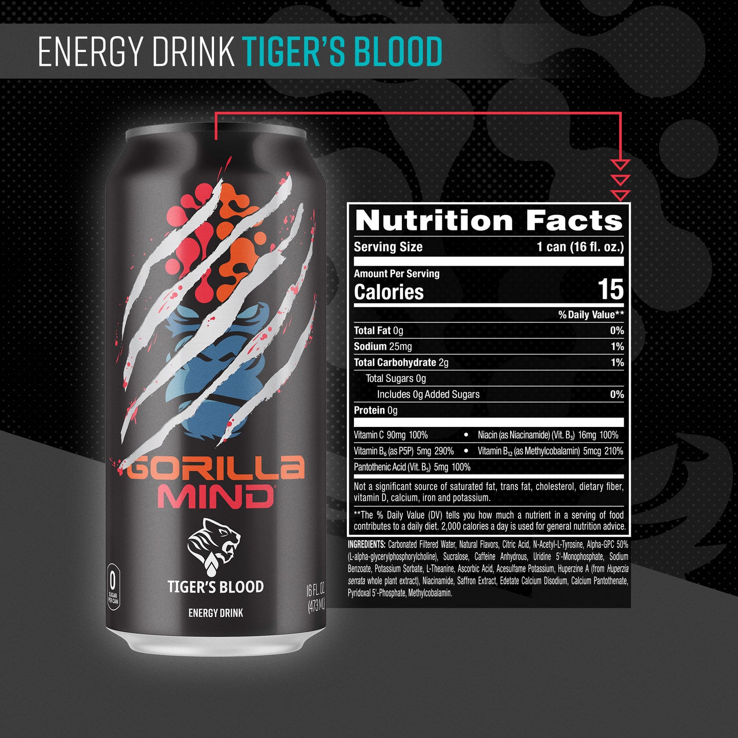Tiger’s Blood Energy Drink Bundle | Gorilla Mind