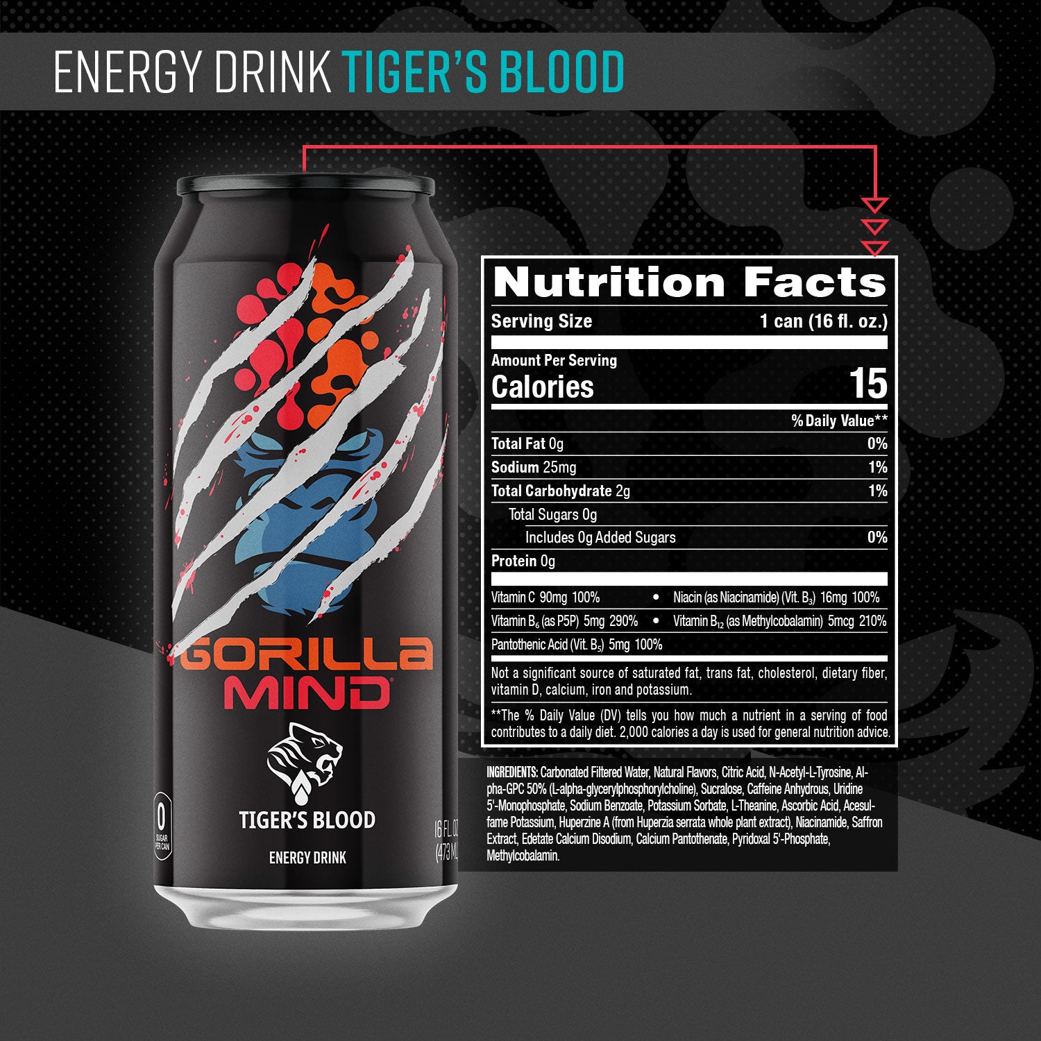 Tiger’s Blood Energy Drink Bundle | Gorilla Mind