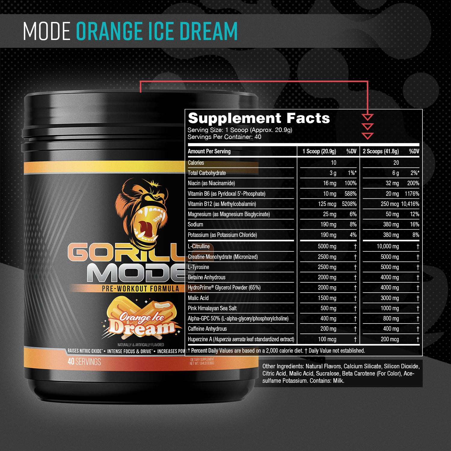 Gorilla Mode Pre-Workout | Gorilla Mind