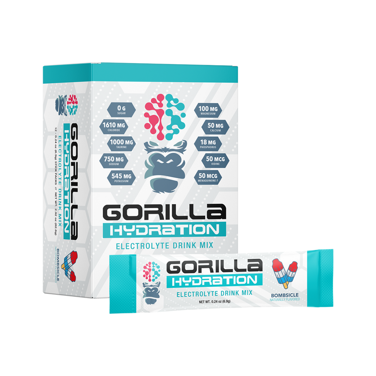 Gorilla Hydration | Electrolyte Drink Mix with Trace Minerals | Gorilla ...