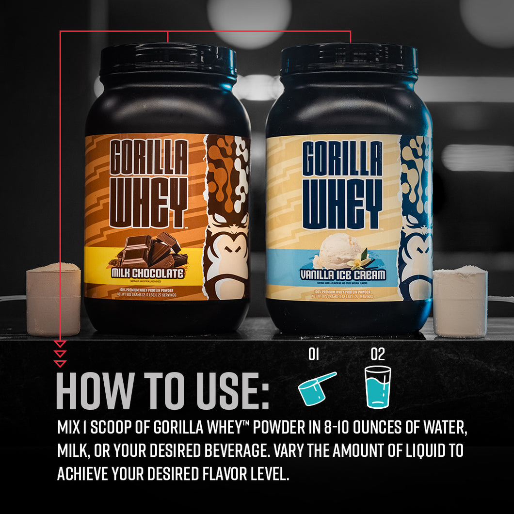Gorilla Mode Whey Protein Powder | Gorilla Mind