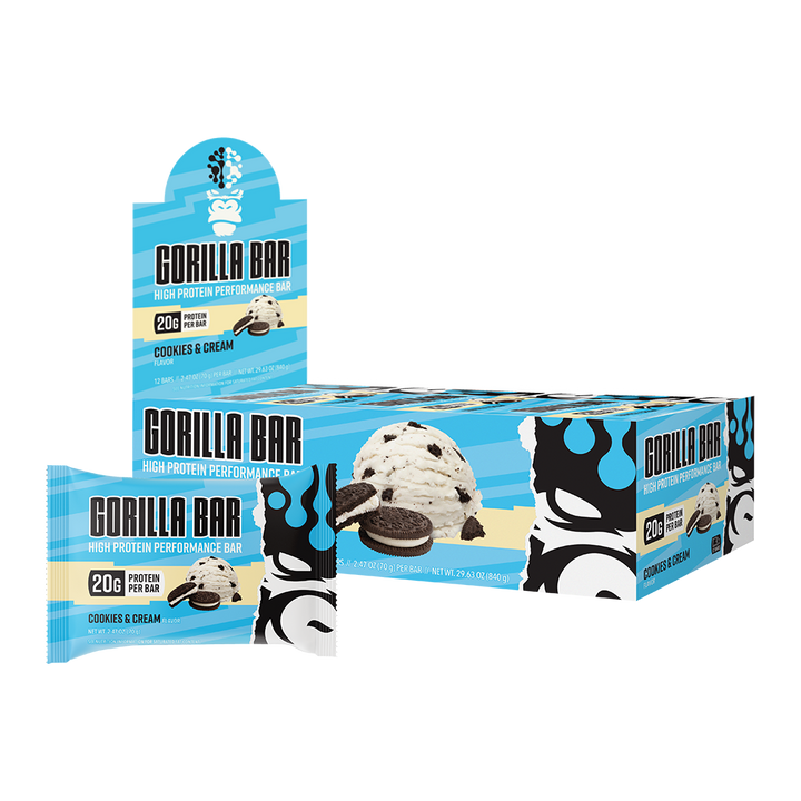 Gorilla Bar Protein Bar - High-Protein Snack | Gorilla Mind